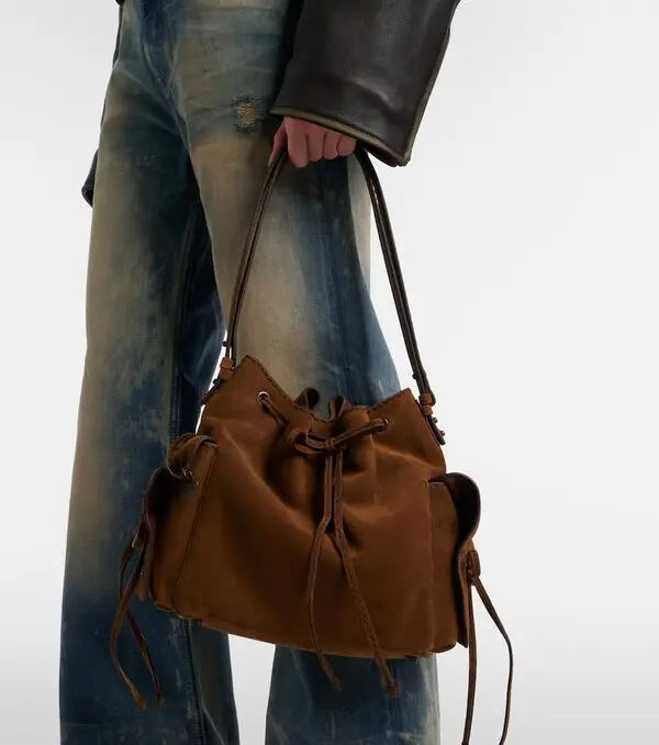 Acne Studios Suede Bucket Bag