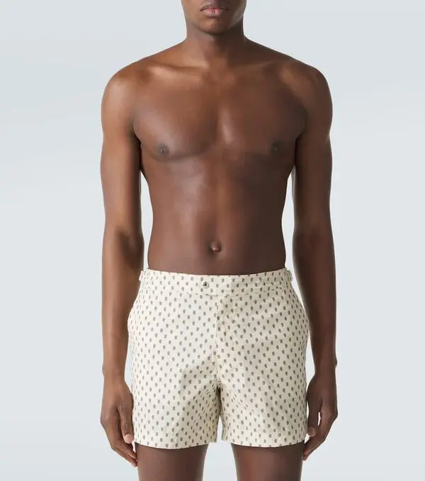 TOM FORD Paisley Print Swim Trunks