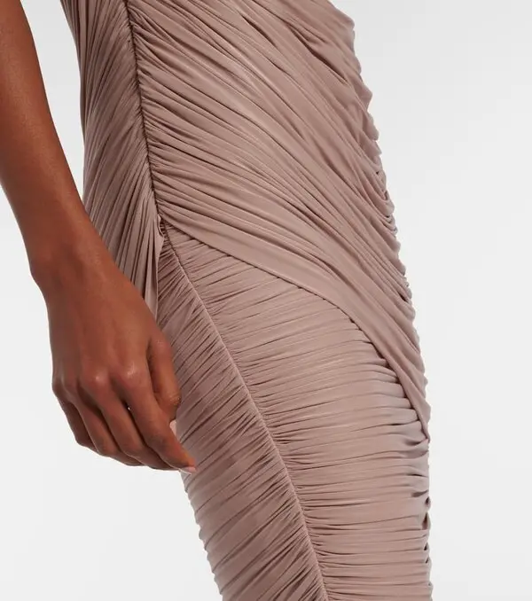 Alex Perry Draped Bustier Dress