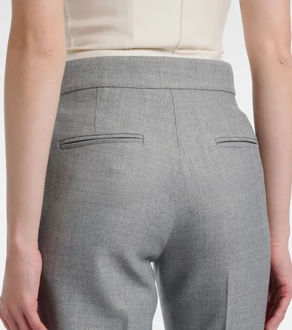 Alex Perry Mid-rise Straight Leg Pants