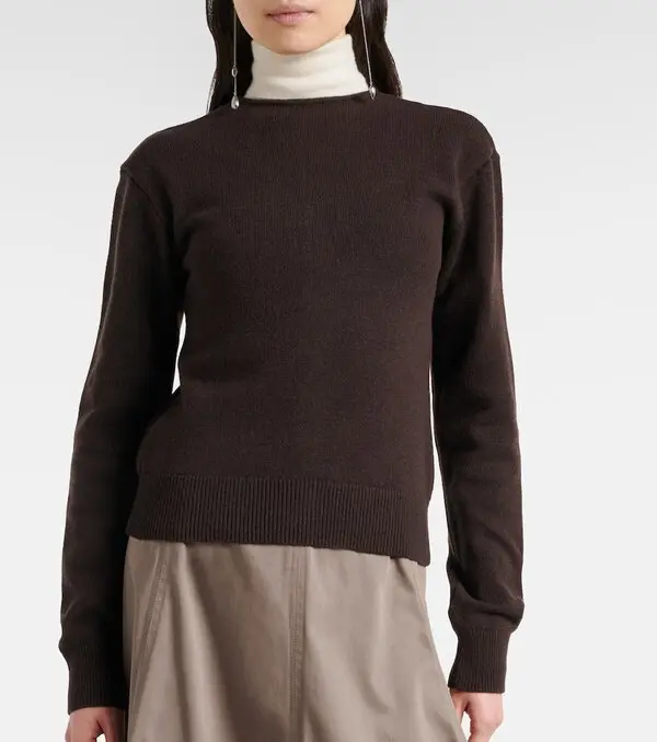 LEMAIRE Reversible Wool And Cashmere Cardigan