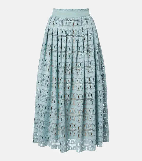Elie Saab Knitted Maxi Skirt