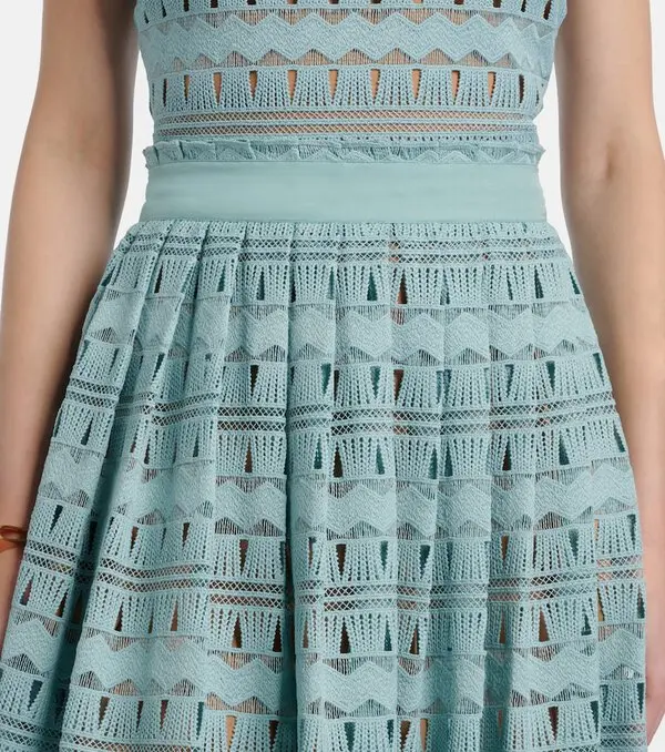 Elie Saab Knitted Maxi Skirt