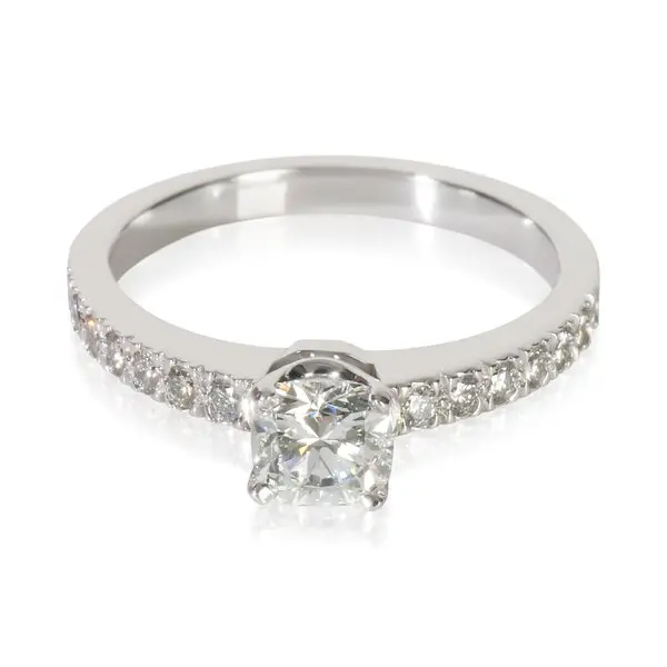 Tiffany & Co. 0.57 Tcw Diamond And Novo Ring - Platinum