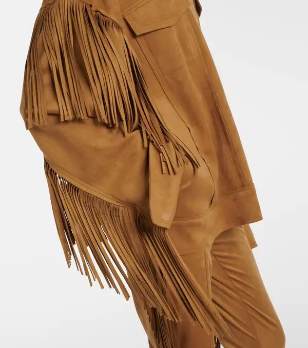 Norma Kamali Fringed Jacket