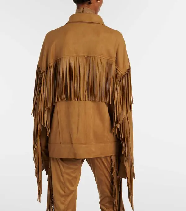 Norma Kamali Fringed Jacket