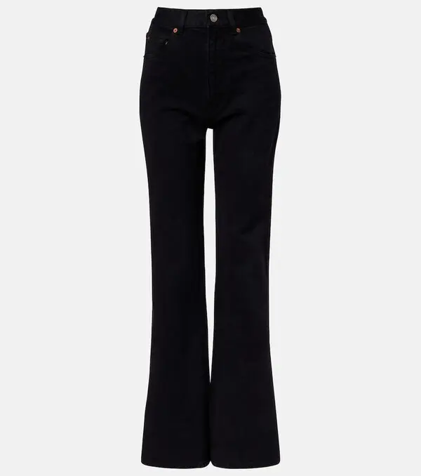 Saint Laurent 70s Bootcut Jeans - Black