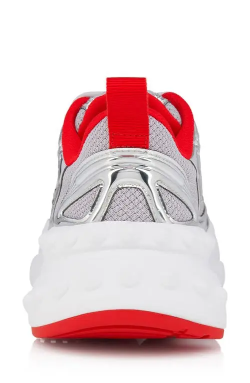 CHRISTIAN LOUBOUTIN So Flo Sneaker - Silver