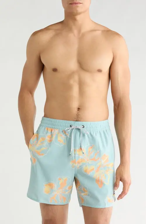BILLABONG 73 Layback Swim Trunks - Dusty Blue