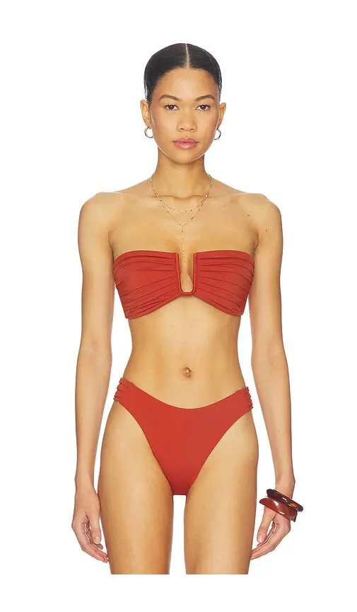 Onia Isla Bikini Top - Picante