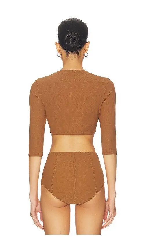 Lisa Marie Fernandez Cardigan - Caramel