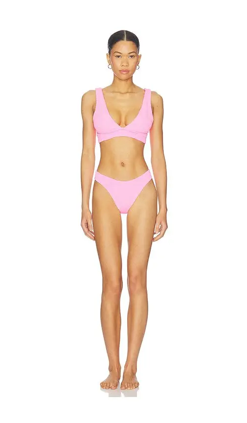 Hunza G Carla Bikini Set - Bubblegum