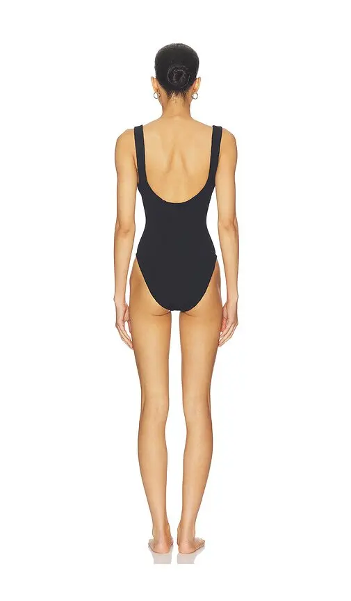 Hunza G Celine One Piece Swimsuit - Black