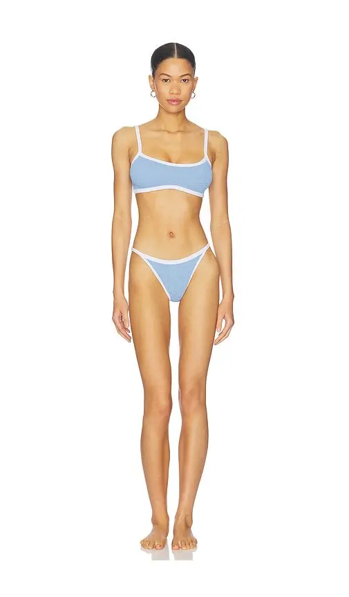 Hunza G Tyler Bikini Set - Cornflower