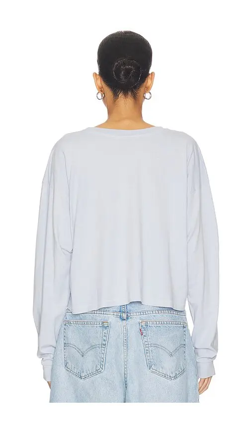 Daydreamer Cow Pattern Horseshoe Long Sleeve Top