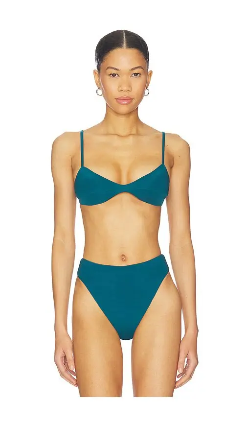 HAIGHT. Adjustable Monica Bikini Top - Harbor Blue