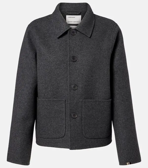 Extreme Cashmere N°463 Mover Wool And Cashmere Jacket