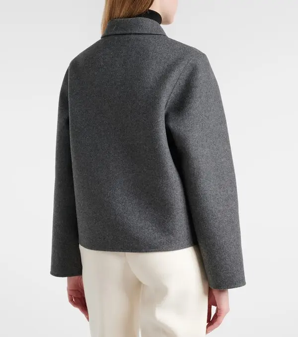 Extreme Cashmere N°463 Mover Wool And Cashmere Jacket