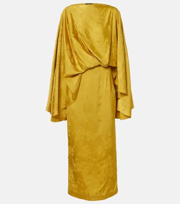 TALLER MARMO Eolia Primavera Jacquard Midi Dress
