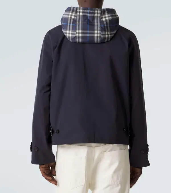 Burberry Check Cotton Blouson Jacket