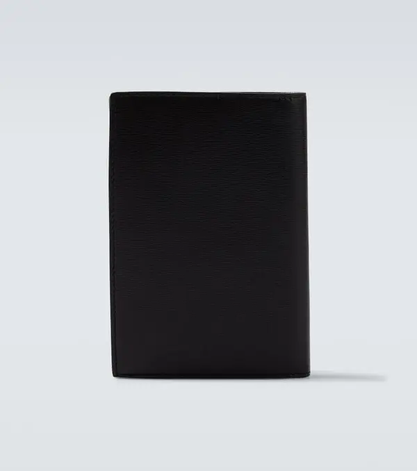 Saint Laurent Cassandre Leather Passport Holder