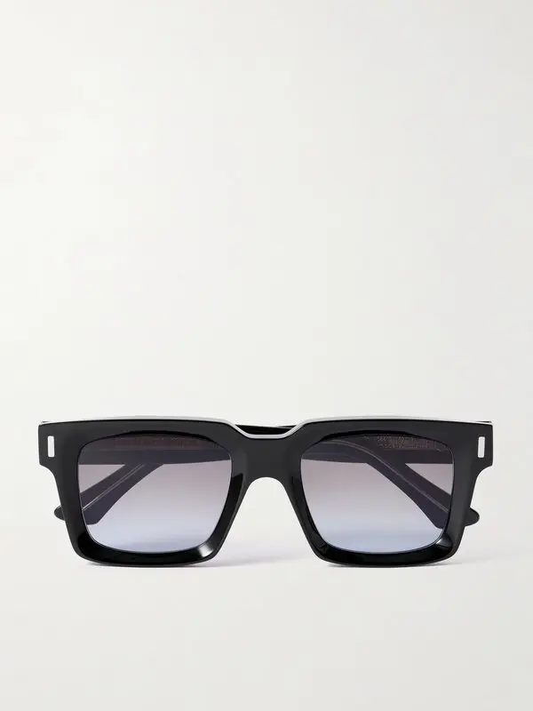 CUTLER AND GROSS 1386 Square-frame Sunglasses - Black