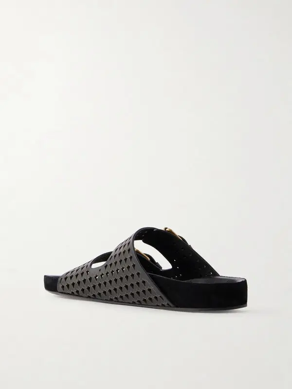 Isabel Marant Lennyo Leather Slides