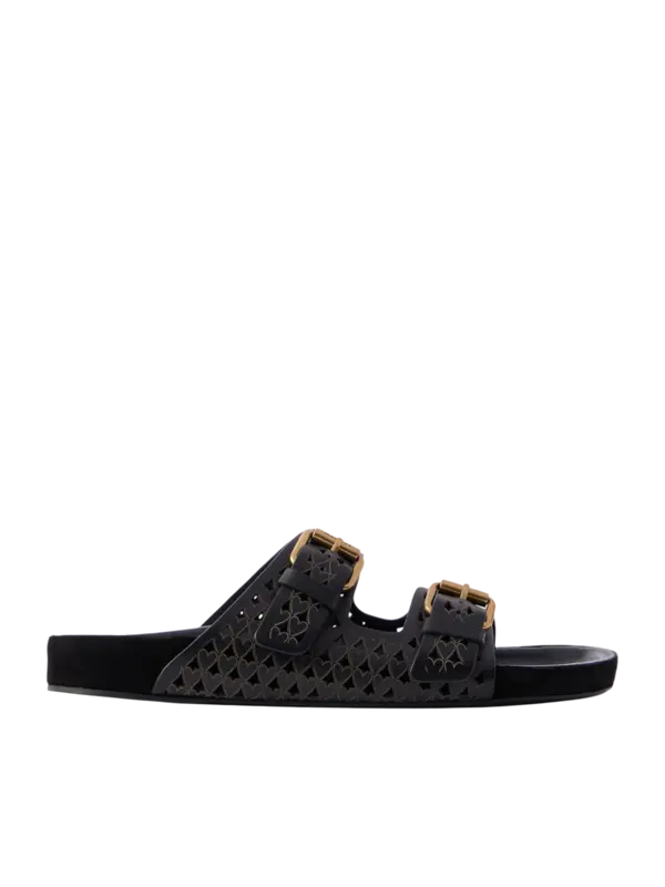 Isabel Marant Lennyo Leather Slides