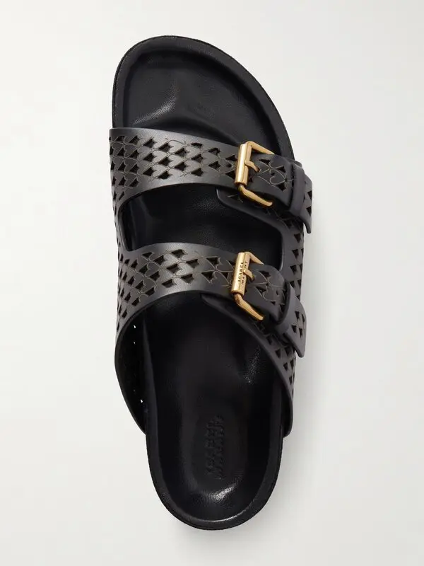 Isabel Marant Lennyo Leather Slides