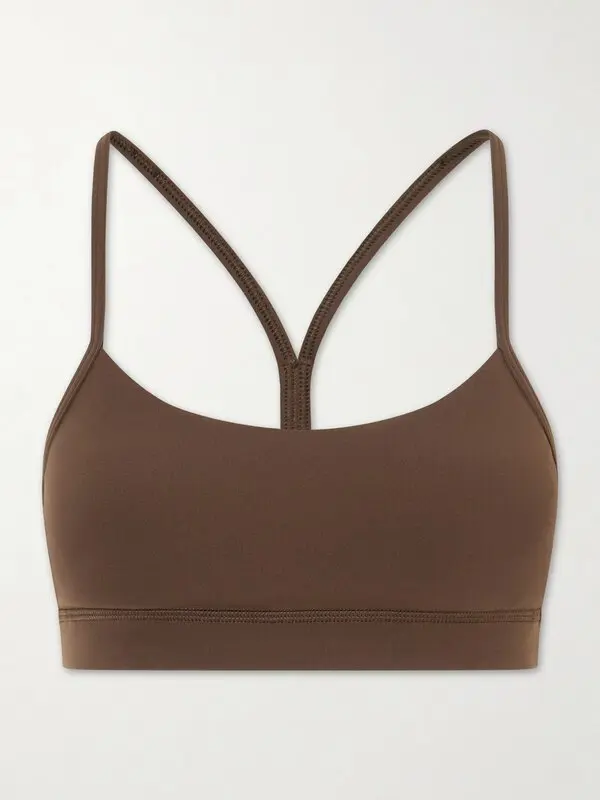 Lululemon Flow Y Nulu Sports Bra - Brown