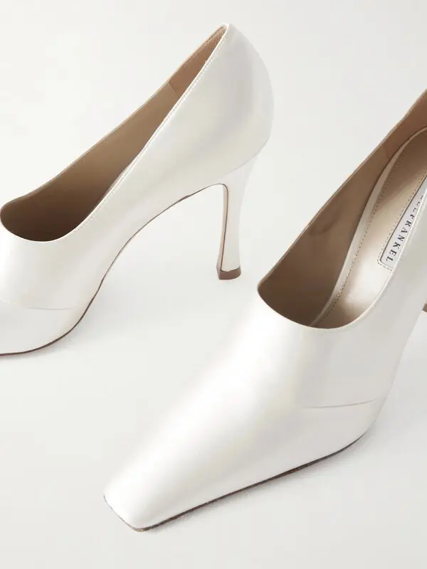 DANIELLE FRANKEL Ida Satin Pumps