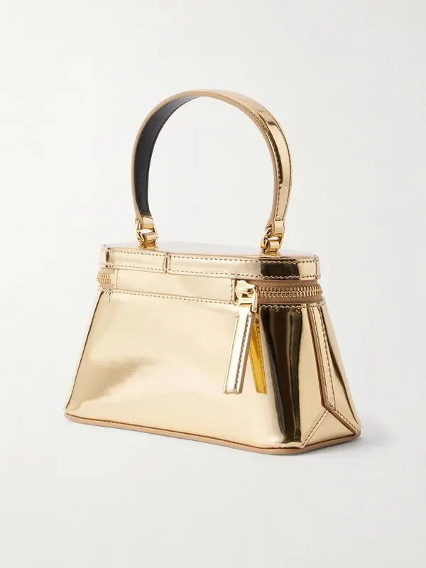 Givenchy Antigona Metallic Leather Shoulder Bag
