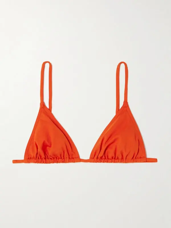 ERES Les Essentiels Mouna Triangle Bikini Top - Red