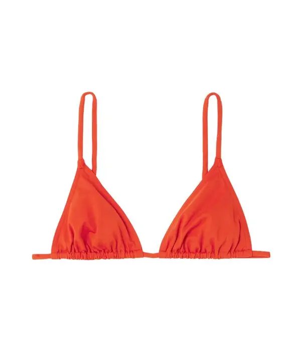 ERES Les Essentiels Mouna Triangle Bikini Top - Red