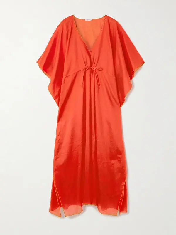 ERES Voilier Cotton-voile Kaftan - Red