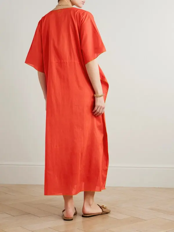 ERES Voilier Cotton-voile Kaftan - Red