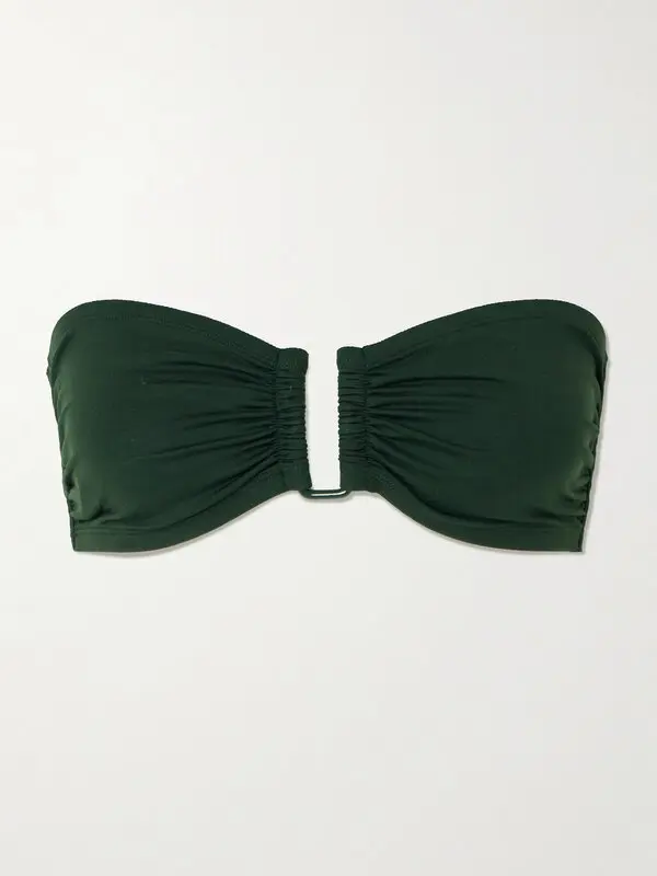 ERES Les Essentiels Show Bandeau Bikini Top - Green