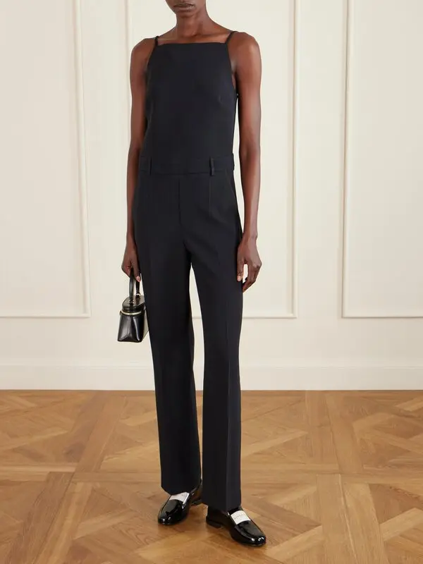 Givenchy Belted Crepe-cady Jumpsuit