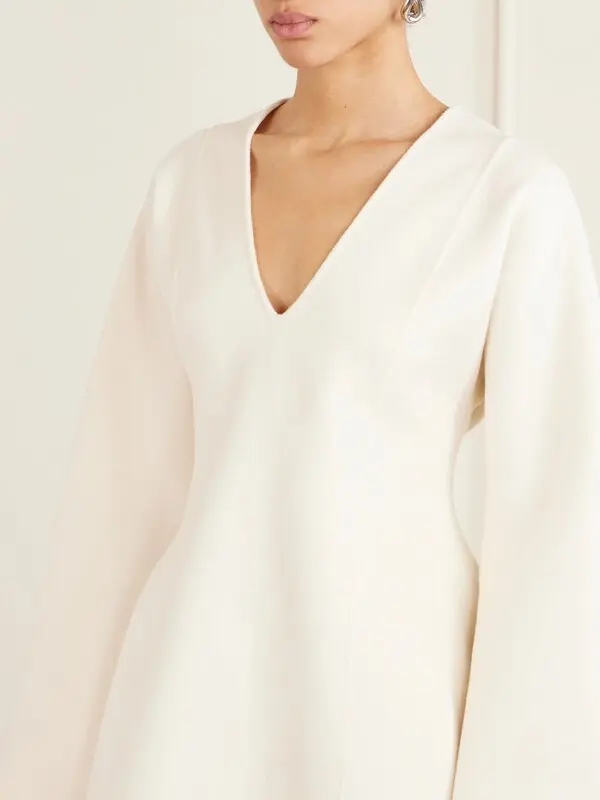 RÓHE Paneled Wool Blouse