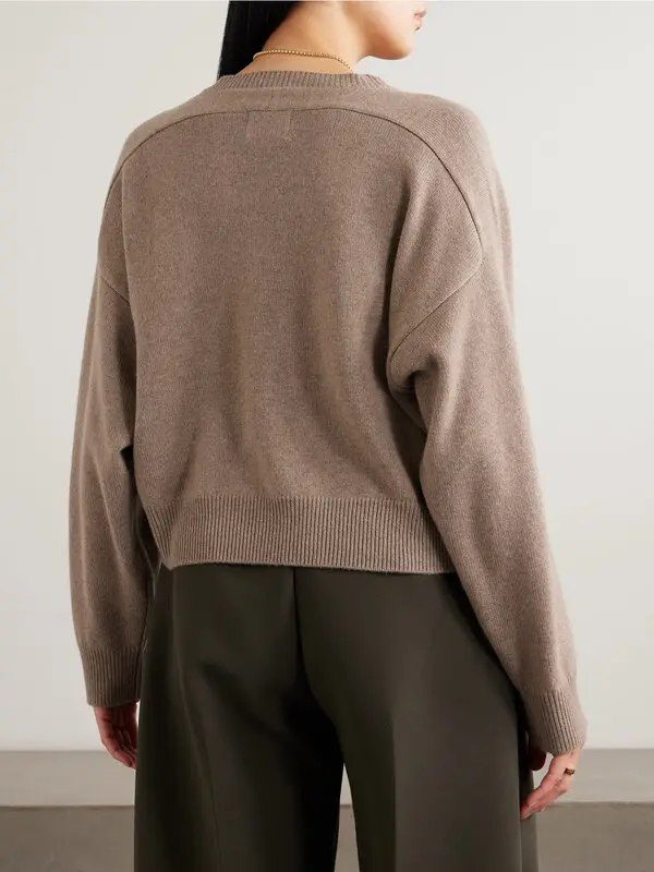 Loulou De Saison Anzor Embroidered Cashmere Sweater