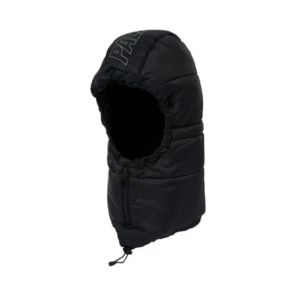 PALACE Puffa Balaclava Hood - Black