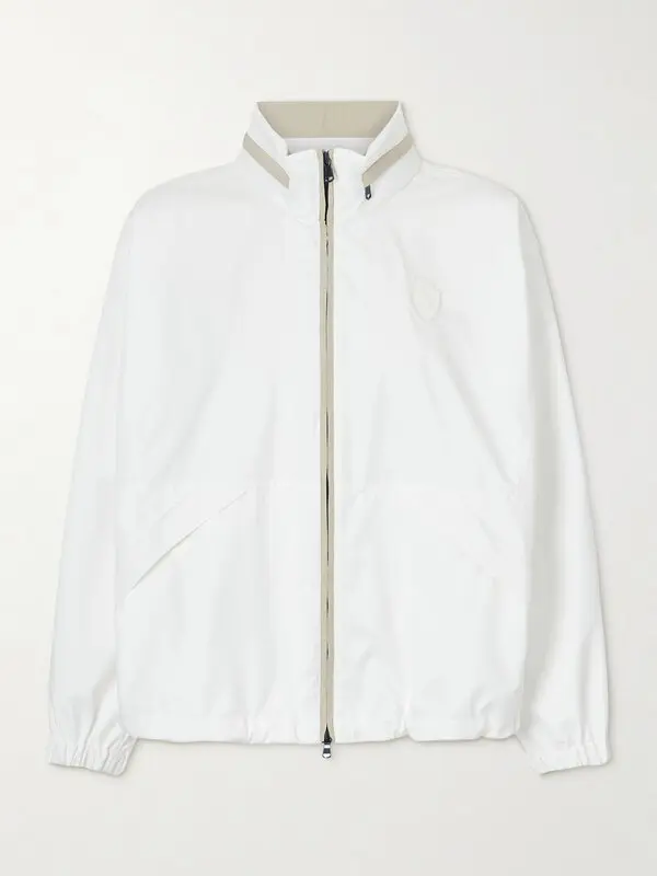 Brunello Cucinelli Appliquéd Shell Jacket
