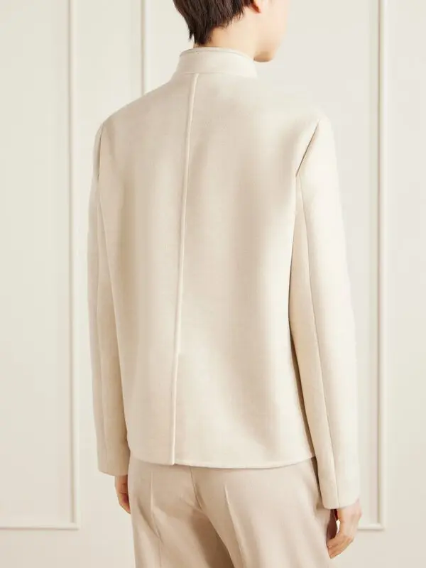 Loro Piana Spagna Mini Cashmere Jacket - Neutrals