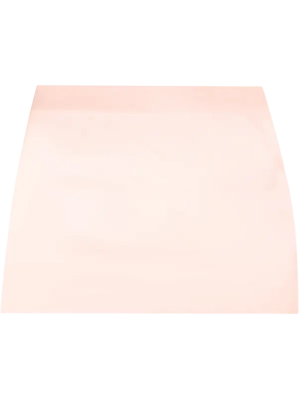 LISA YANG Silk-satin Mini Skirt - Pink