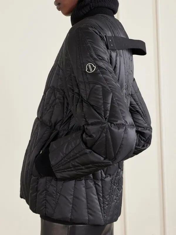 Rick Owens Moncler Quilted Shell Down Jacket
