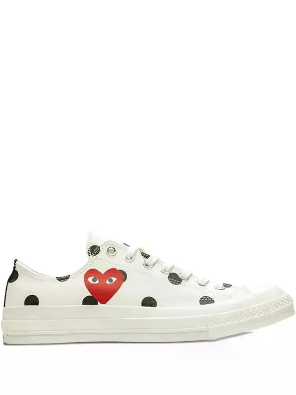 Play Comme Des Garcon Polka-dot Sneakers