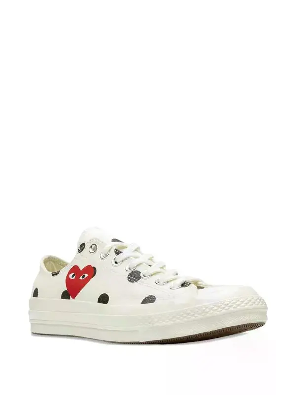 Play Comme Des Garcon Polka-dot Sneakers