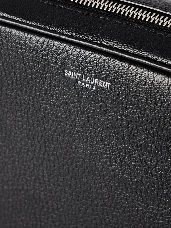 Saint Laurent Small Full-grain Leather Messenger Bag