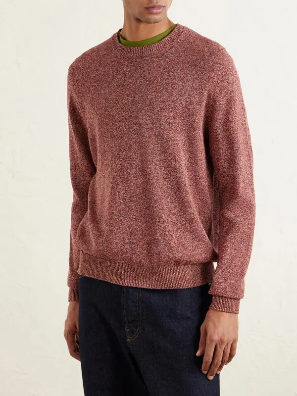 Inis Meáin Linen And Cotton-blend Sweater