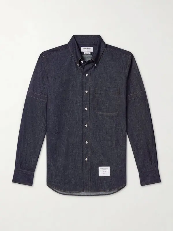 Thom Browne Denim Shirt - Blue